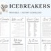 Icebreaker Games Ice Breaker Games Ice Breaker Questions Icebreaker ...