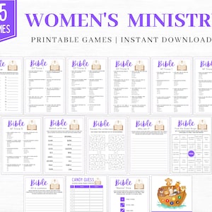 Womens Ministry Games | Bible Games | Women's Ministry | Christian ...