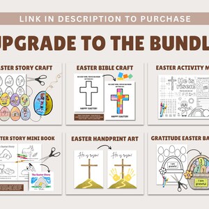 Easter Story Mini Book | Easter Bible Craft | Resurrection Craft ...