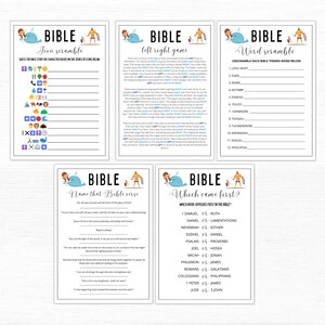 Bible Games Bundle | Bible Study Games | Bible Games for Adults Kids ...