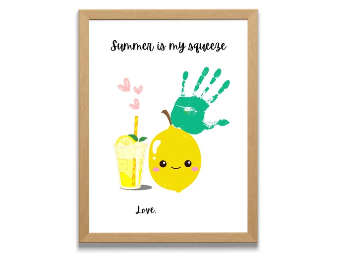 Lemonade Craft for Kids | Template | Pattern | Summer Craft | How to ...