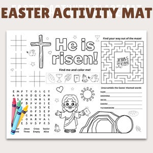 Easter Craft Bundle | Easter Bible Craft | Resurrection Craft | Holy ...