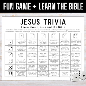 Christian Icebreaker | Bible Trivia | Bible Lessons | Bible Games ...