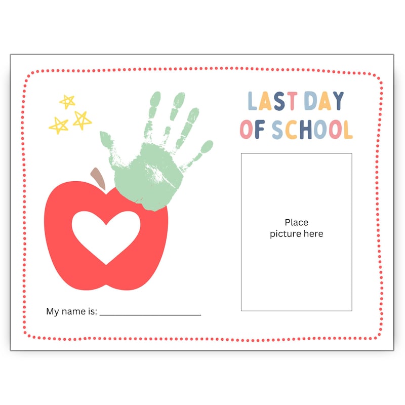 Last Day Preschool - Etsy