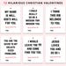 Funny Christian Valentine Cards: Bible Pun Valentines (digital Download ...
