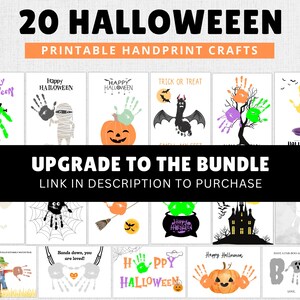 Halloween Handprint Art | Halloween Craft | Little Boo Craft ...
