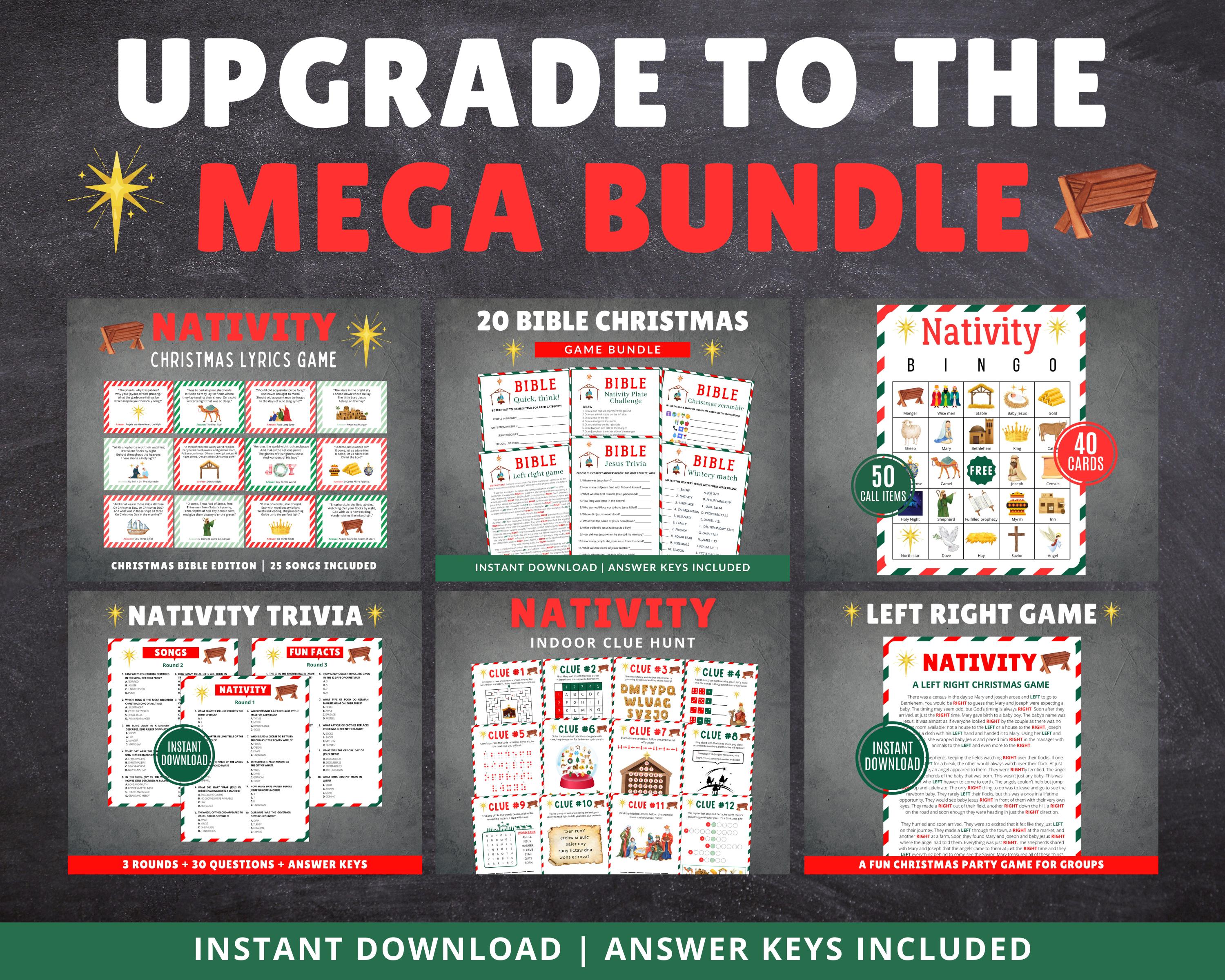 Nativity Trivia | Christmas Bible Trivia | Christian Christmas Game ...