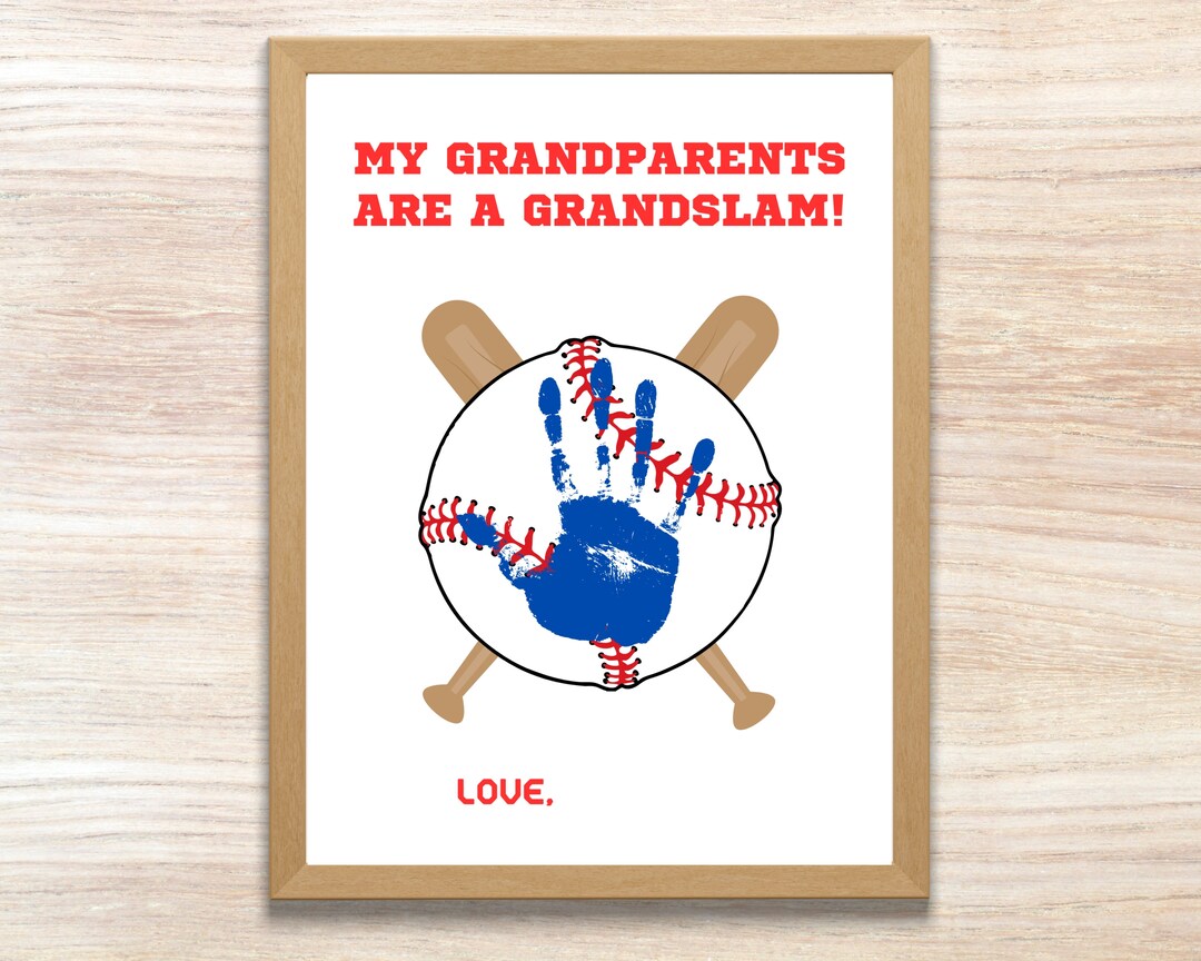 Grandparents Day Handprint Craft | Grandparents Day Craft ...