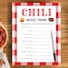 Chili Cook-off Quick Think | Chili Cook-off Game | Chili Cook-off ...