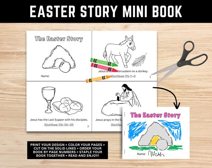 Easter Story Bracelet Craft Sunday School Story and Craft Activity ...