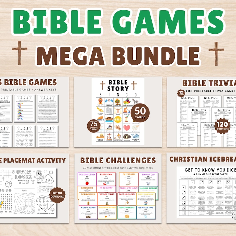 Christian Games Youth - Etsy