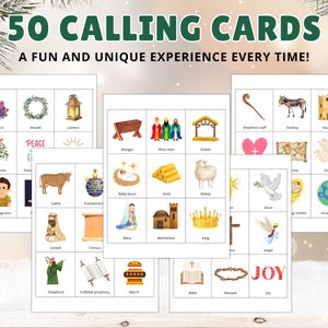 Nativity Bingo | Nativity Game | Christian Christmas Game | Christmas ...