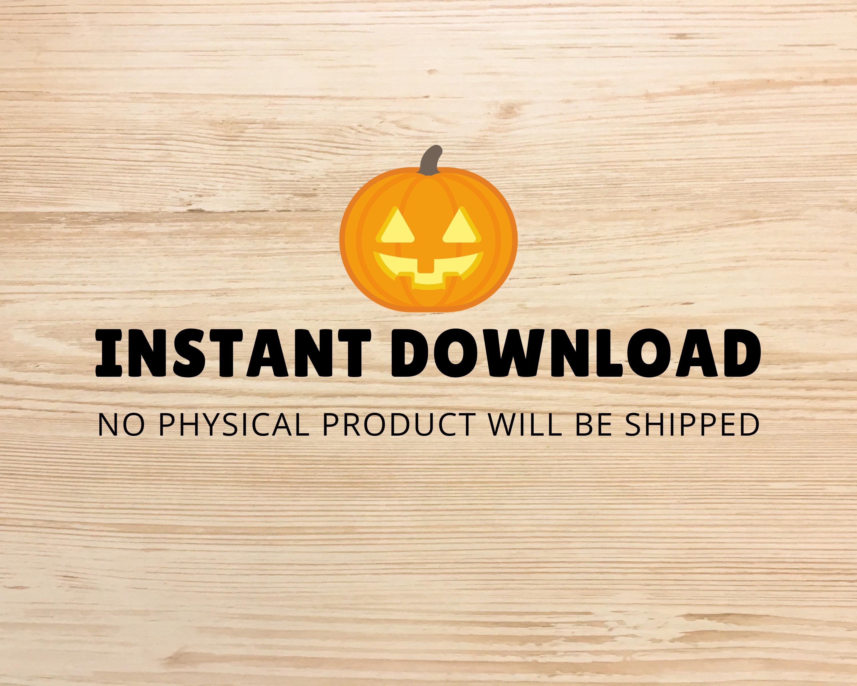 50 Halloween Bingo Cards: Printable Party Game (digital Download) - Etsy
