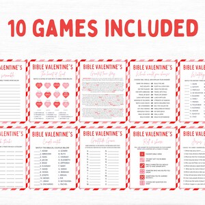 Valentine's Bible Games Valentine's Church Games Valentine's Party ...