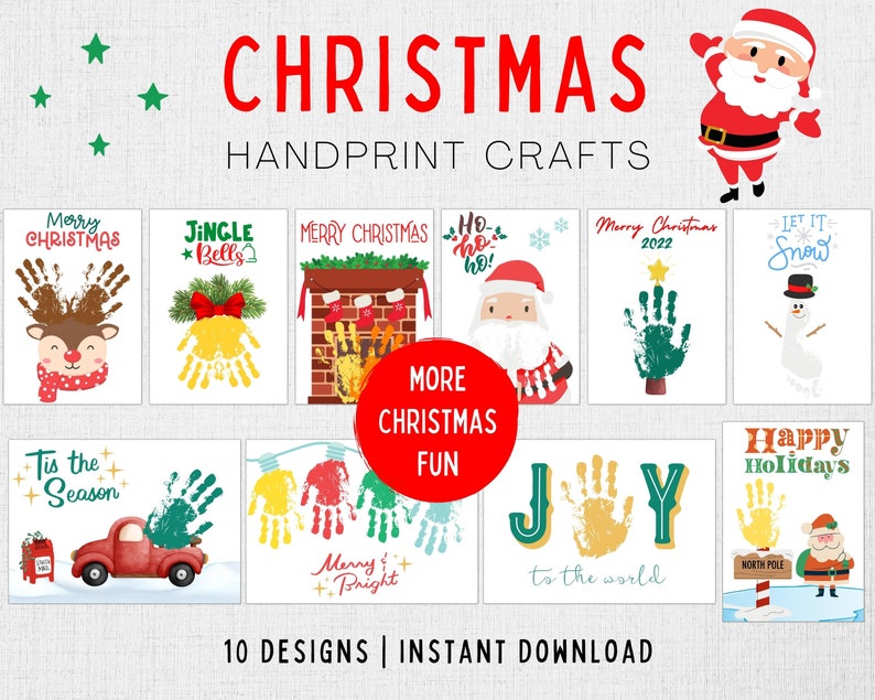 Luke 2 Craft Nativity Handprint Craft Nativity Scene Craft - Etsy