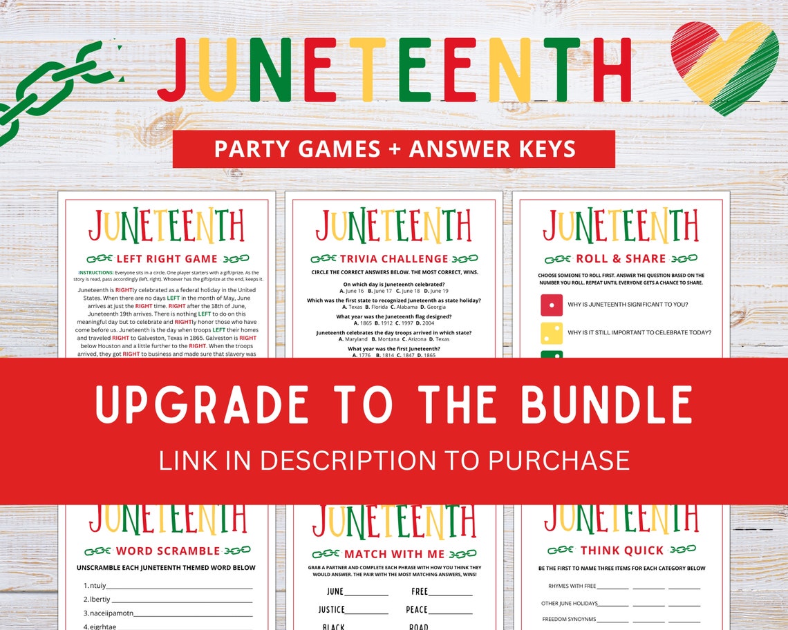 Juneteenth Word Scramble | Juneteenth Game | Juneteenth Game for Adults ...