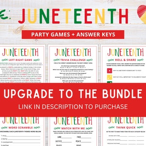 Juneteenth Word Scramble | Juneteenth Game | Juneteenth Game for Adults ...