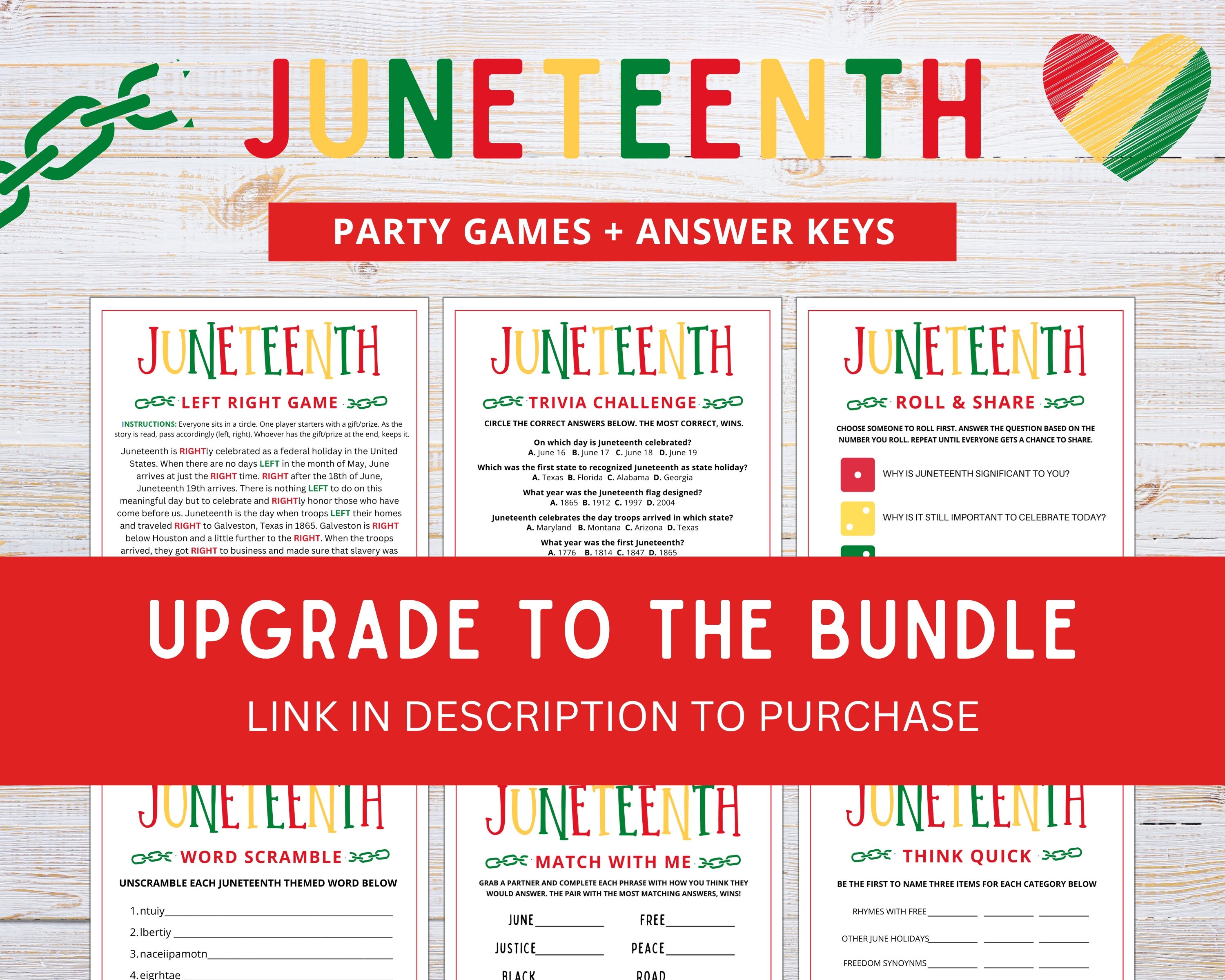 Juneteenth Word Scramble | Juneteenth Game | Juneteenth Game for Adults ...