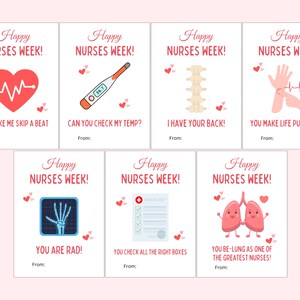 Nurse Appreciation Cards | Nurses Week Gifts | Nurses Week Tags | Nurse ...