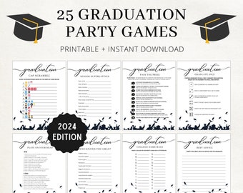 2024 Graduation Games Graduation Games Graduation Party Games ...
