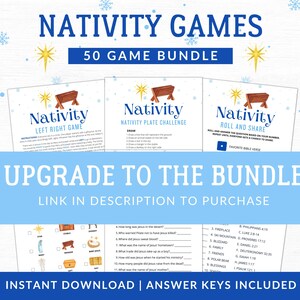 Nativity Scavenger Hunt | Christmas Bible Game | Church Christmas Game ...