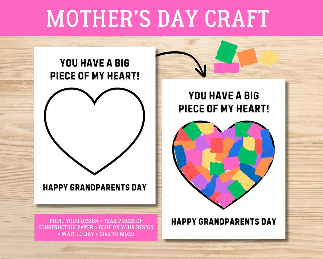 Mother's Day Craft | Mother's Day Paper Craft | Mother's Day Craft ...