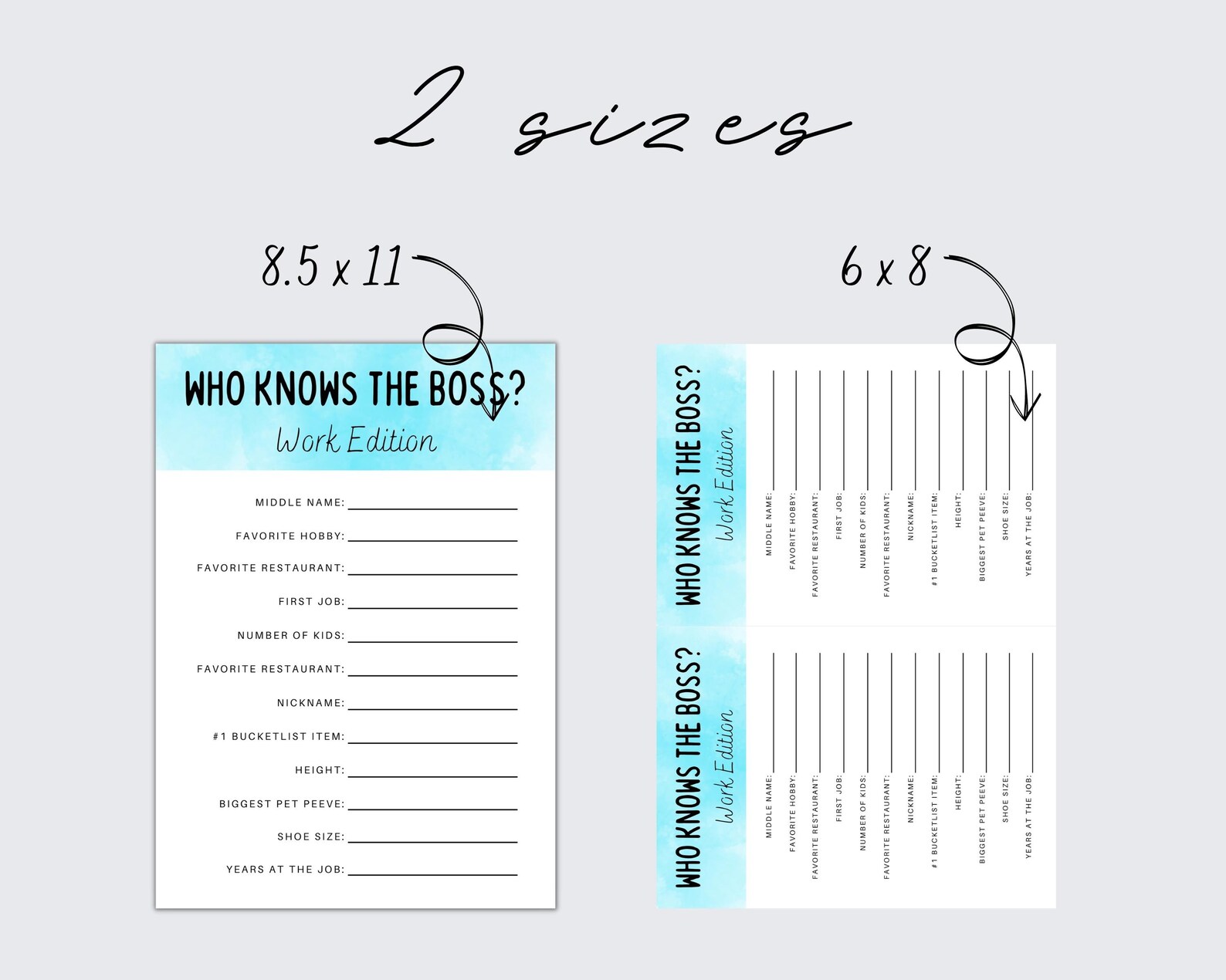 Office Party Games Work Party Games Staff Games Team - Etsy