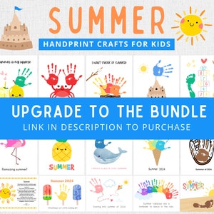 Summer Handprint Craft Summer Craft for Kids Summer Craft Summer Art ...