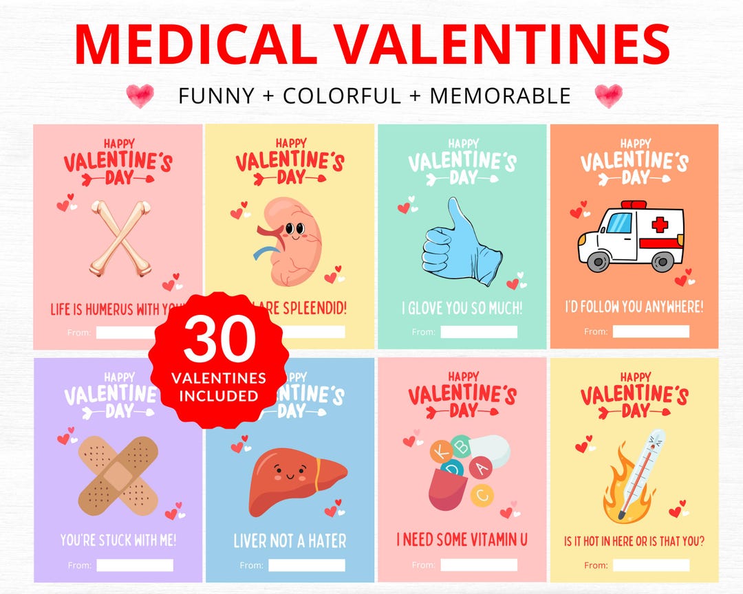 Medical Valentines | Nursing Valentines | Funny Medical Valentines ...