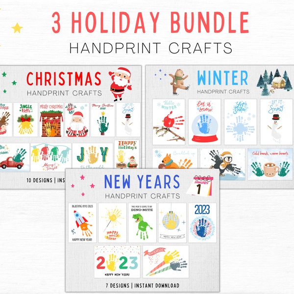 Christmas Handprint - Etsy