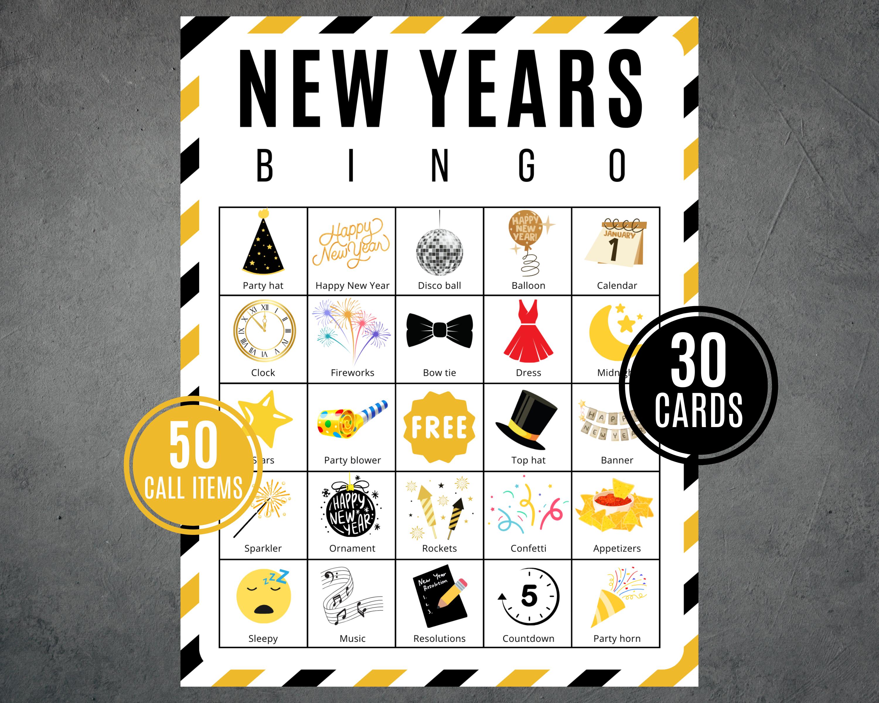 New Years MEGA Bundle: Games, Scavenger Hunt, Trivia, Challenges ...
