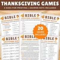 Thanksgiving Bible Gratitude Dice Game (digital Download) - Etsy Canada