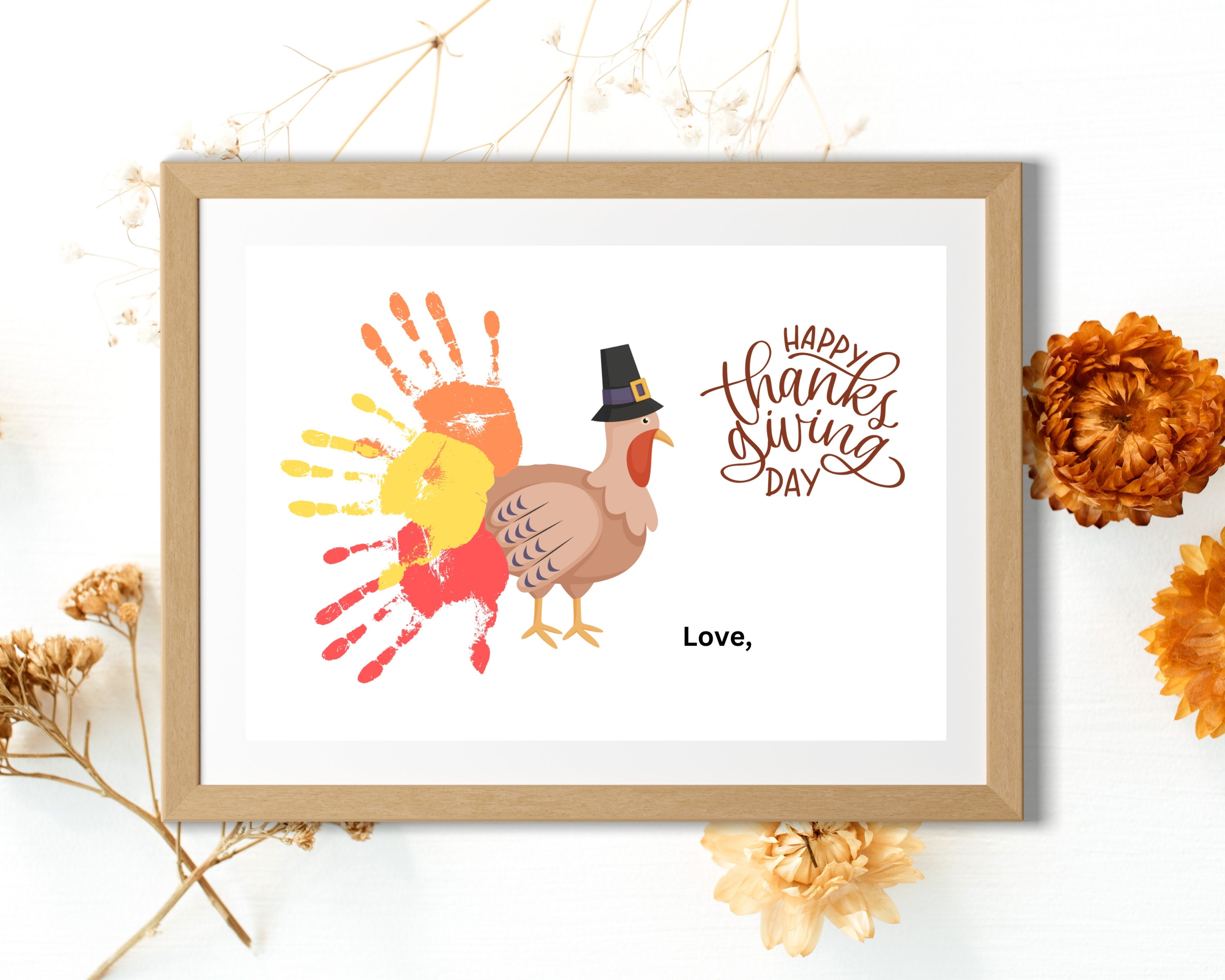 Thanksgiving Handprint Craft | Thanksgiving Preschool Craft ...