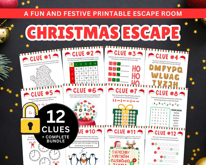 Christmas Game Mega Bundle: Christmas Party Games (christmas Bingo ...