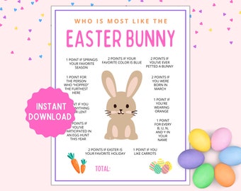 Famous Bunny Game | Funny Easter Games | Easter Games | Easter Games ...