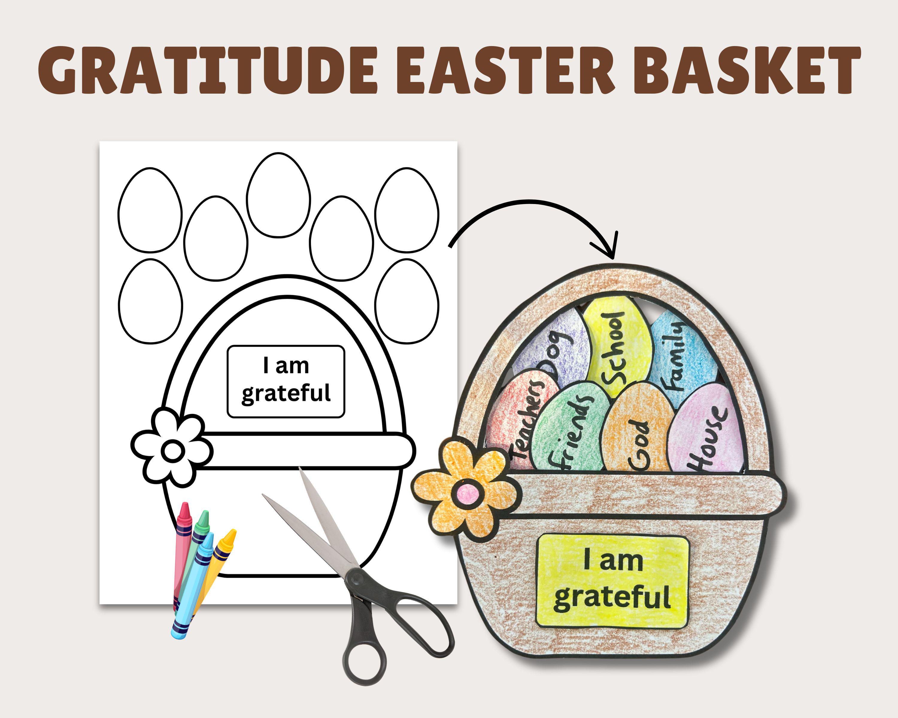 Easter Bible Craft Bundle: Story, Placemat, Handprint Art (printable ...