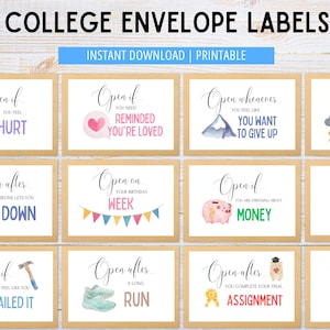 College Open Envelopes | College Letters | College Care Packages ...