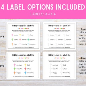 DIY Bible Verse Jar | Bible Verse Emotions Jar | Read Me When Bible ...