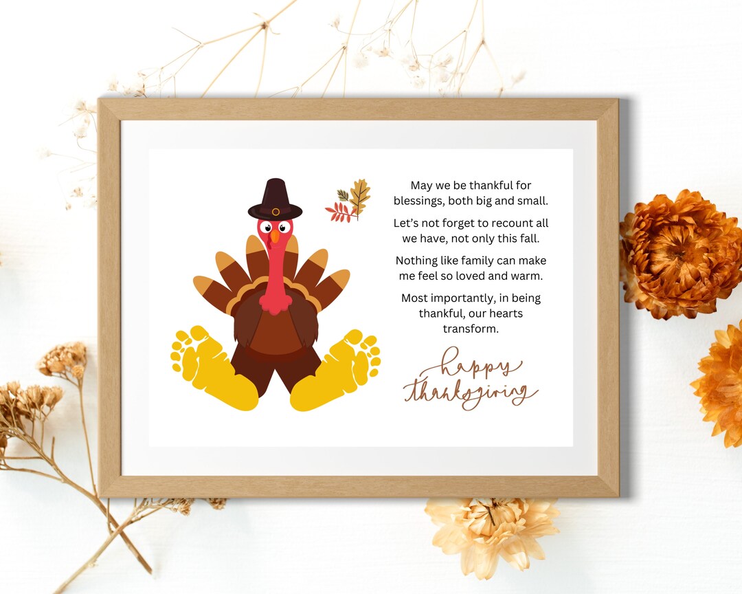 Thanksgiving Handprint Craft | Thanksgiving Preschool Craft ...