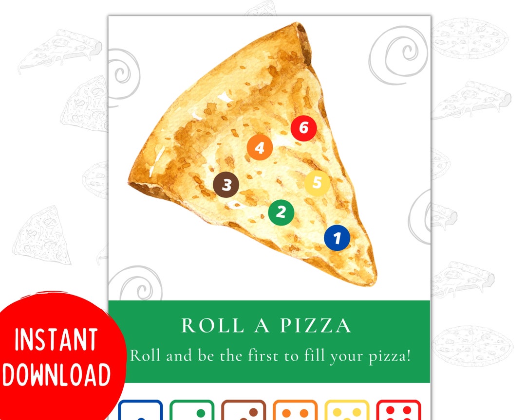 Roll a Pizza | Pizza Games | Pizza Themed Games | National Pizza Day ...