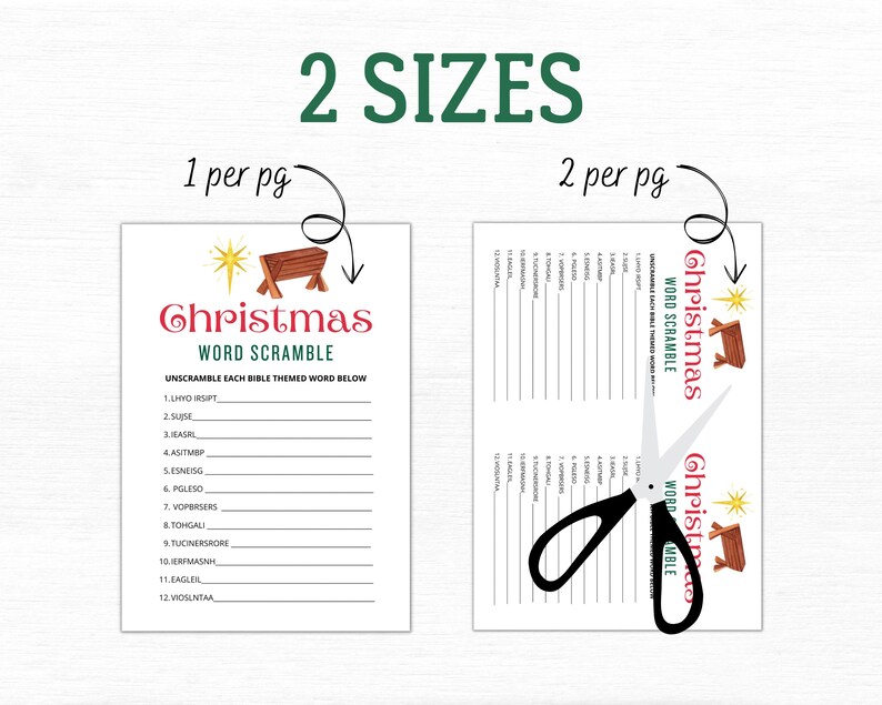Church Christmas Party Games | Christmas Bible Games | Nativity Games ...