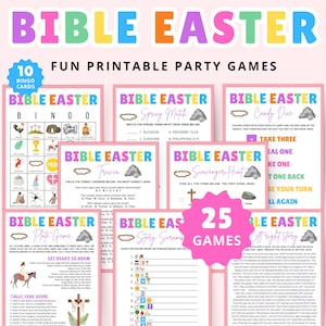 Easter Bible Games | Christian Easter Games | Easter Games Church ...