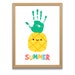 Summer Handprint Craft Summer Craft for Kids Summer Craft Summer Art ...