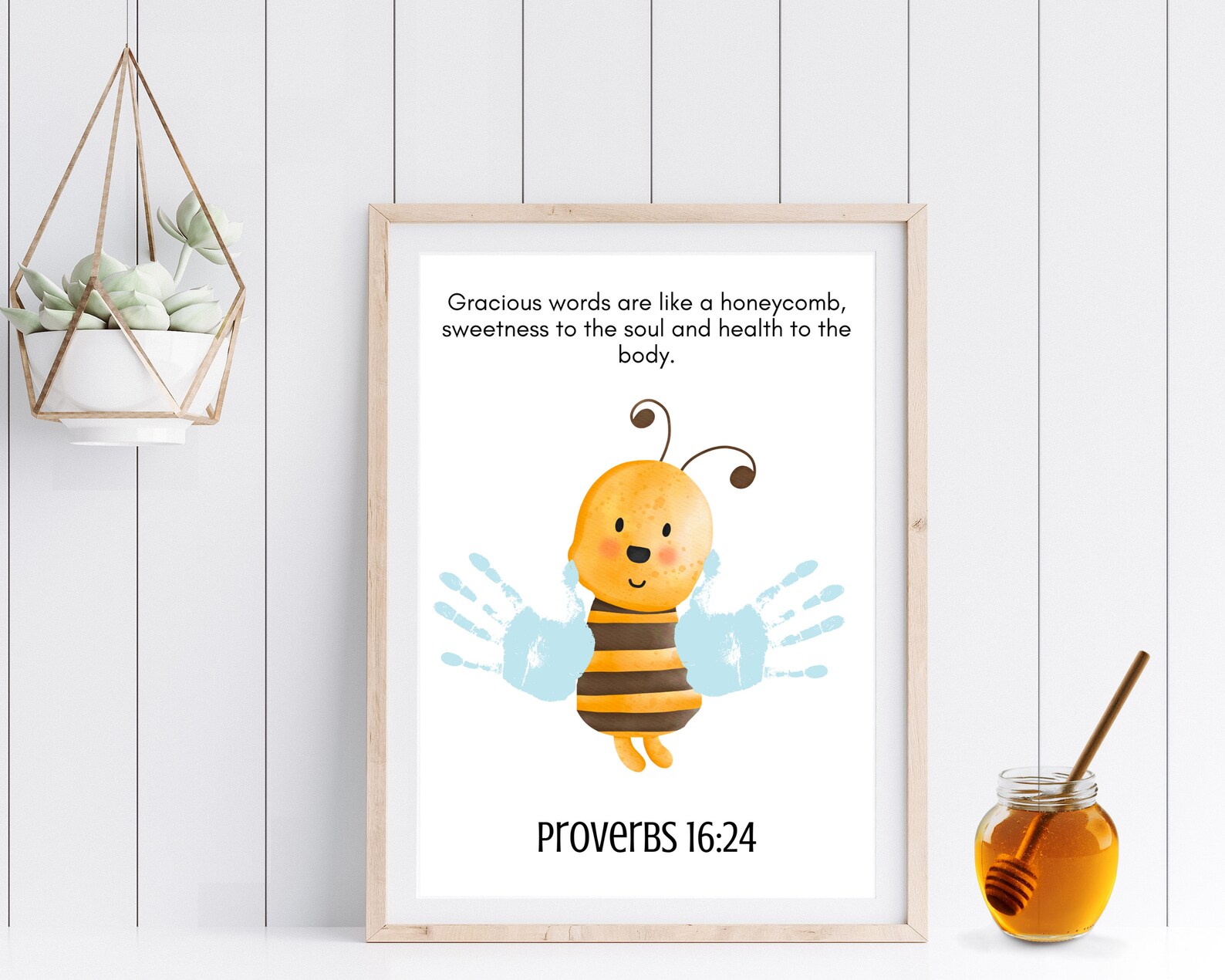 Children's Bible Craft Bible Handprint Craft Bible - Etsy