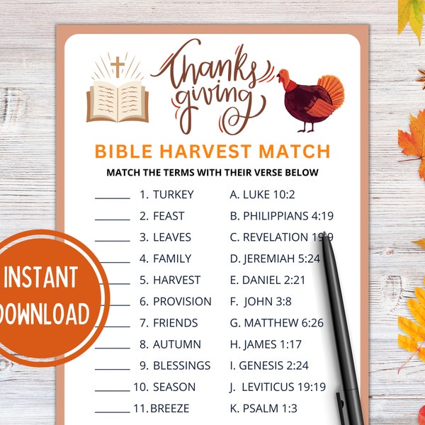 Thanksgiving Harvest - Etsy
