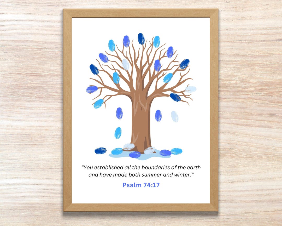Winter Bible Handprint Craft | Winter Bible Craft | Bible Craft ...