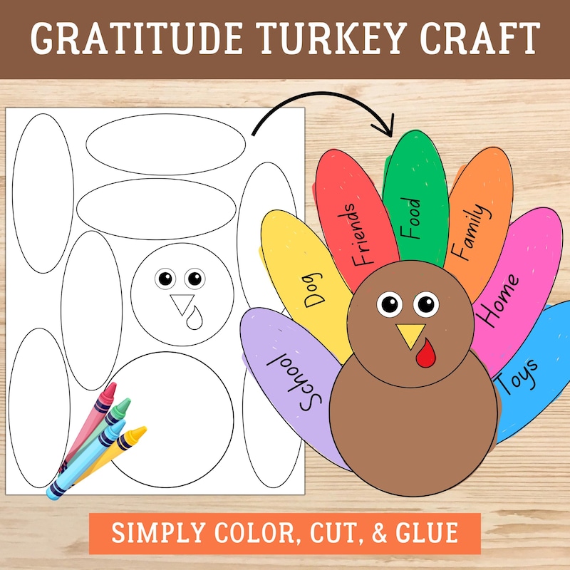 Turkey Craft - Etsy