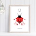 Alphabet Handprint Craft Alphabet Craft Alphabet Handprint - Etsy