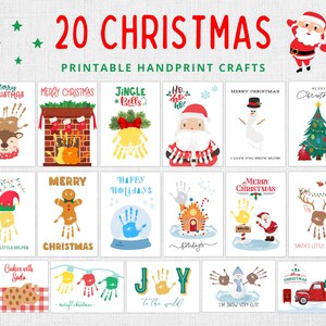Holiday Handprint Craft Bundle | Halloween Thanksgiving Christmas New ...