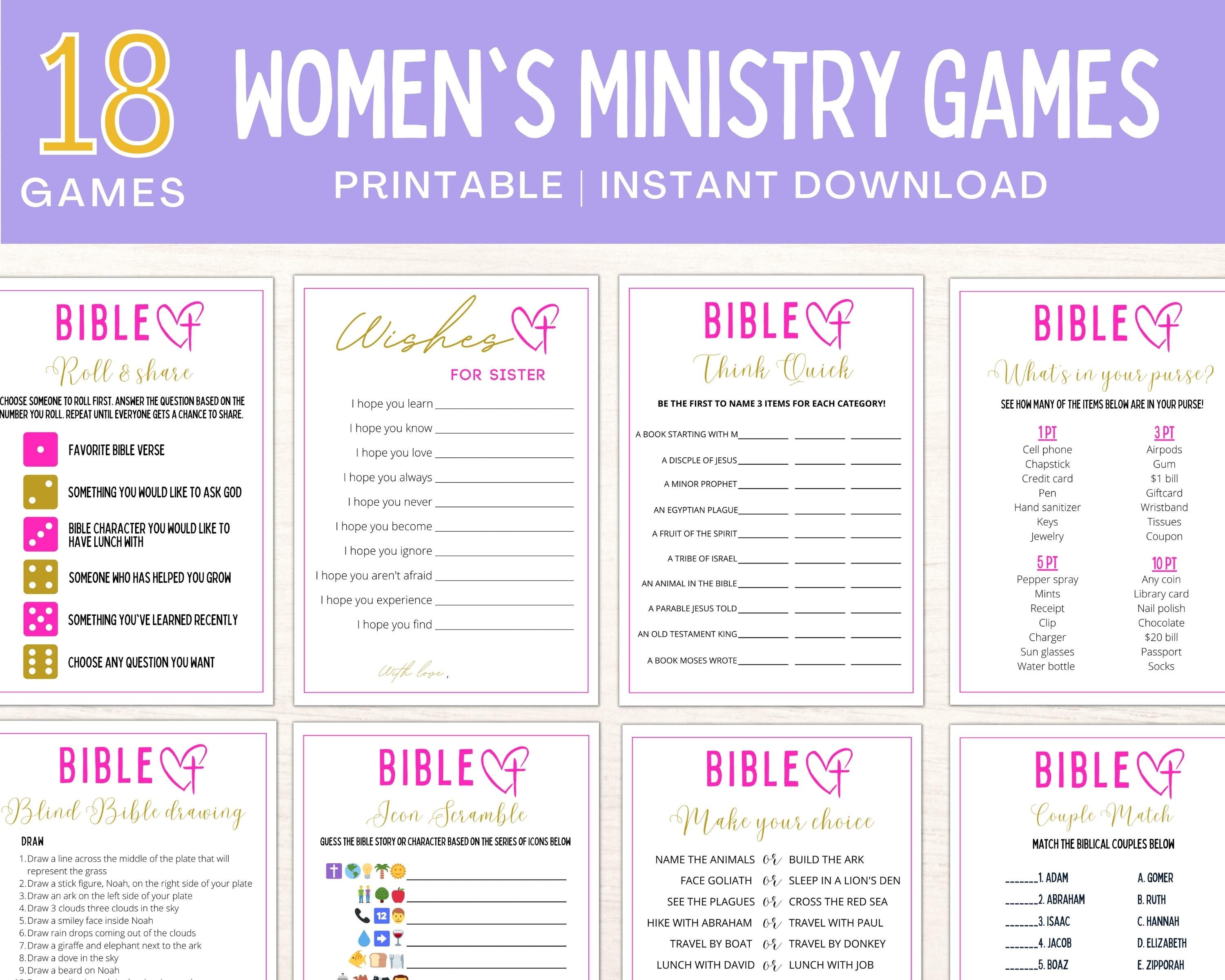 Ladies Devotional Games